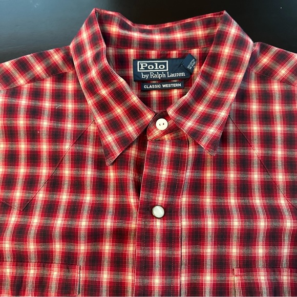 Polo Ralph Lauren | Tops | Vintage Polo Ralph Laurens Iconic Plaid ...